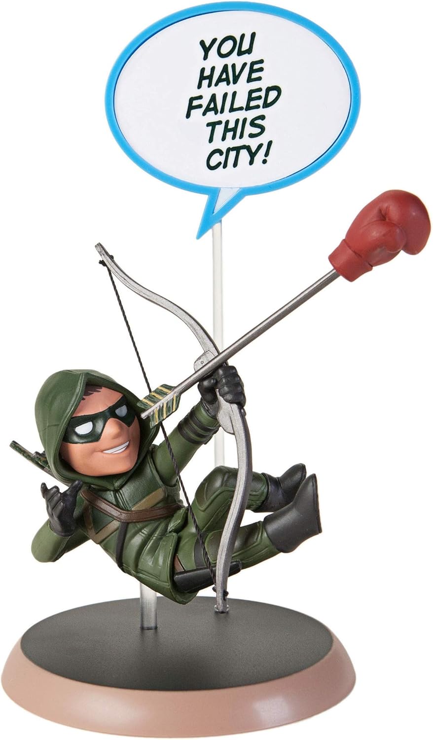 Quantum Mechanix QDC010 Green Arrow Figure : Amazon.co.uk: Toys & Games