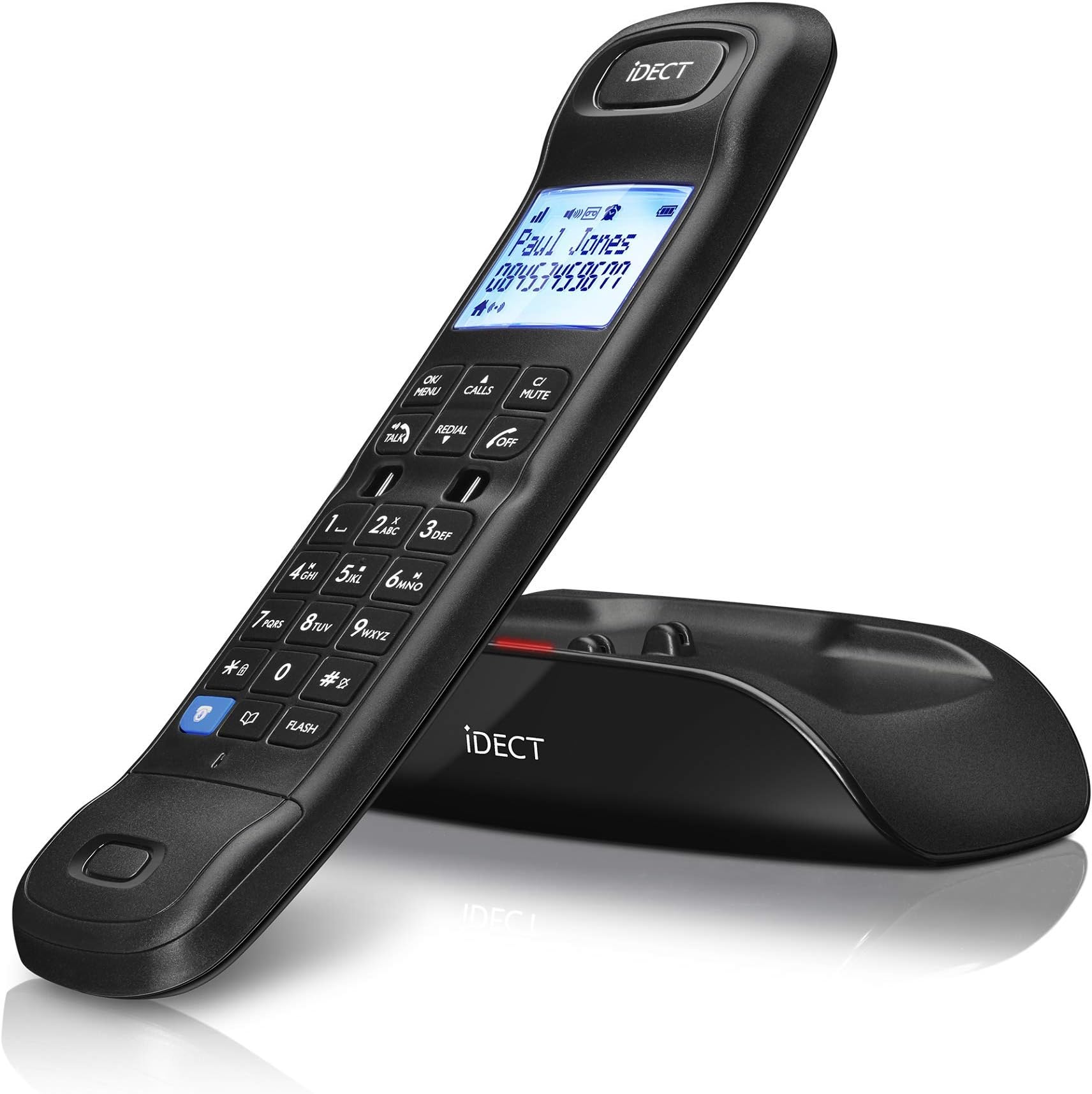 iDECT Loop Plus Designer Cordless Home Phone Telephone Answering ...