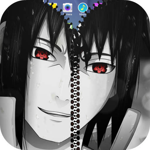 sasuke Zip Lock Screen - App on Amazon Appstore