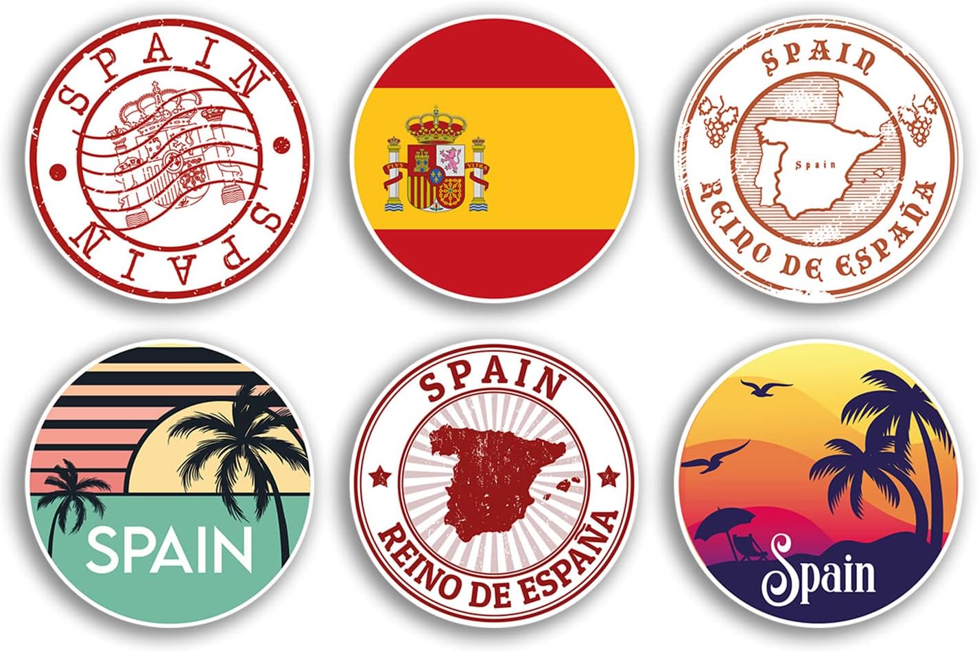 A5 Sticker Sheet Spanish Vinyl Stickers - Spain Espanol School Book ...