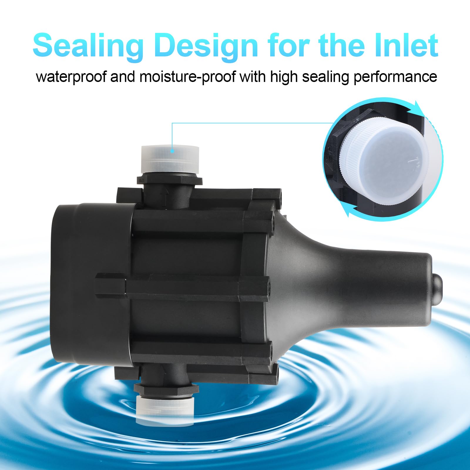 Snapklik.com : IP65 Automatic Pump Control, BSPP G1 Threaded Interface ...