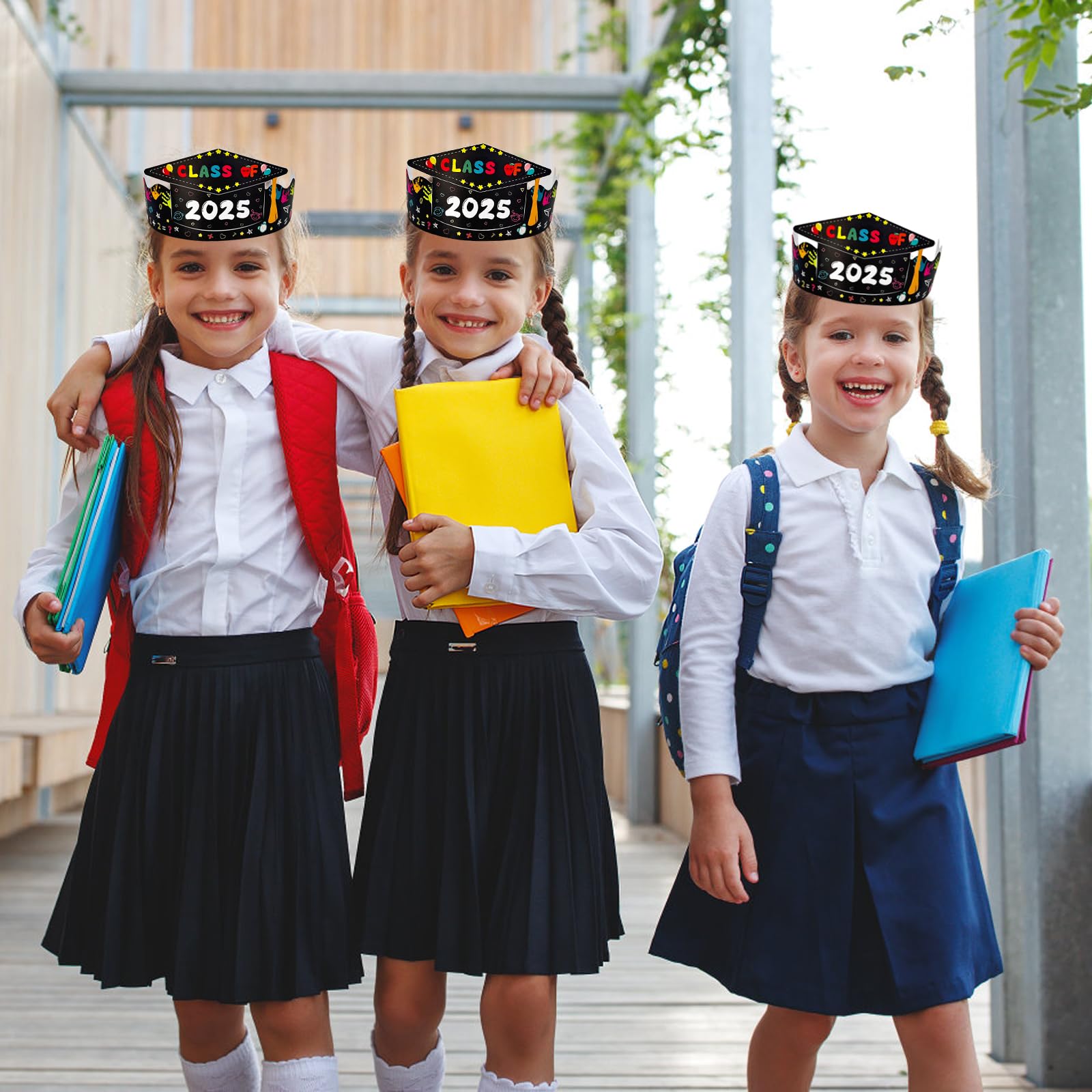 Snapklik.com : Kids Preschool Graduation Caps 24 PCS Paper Hats For ...