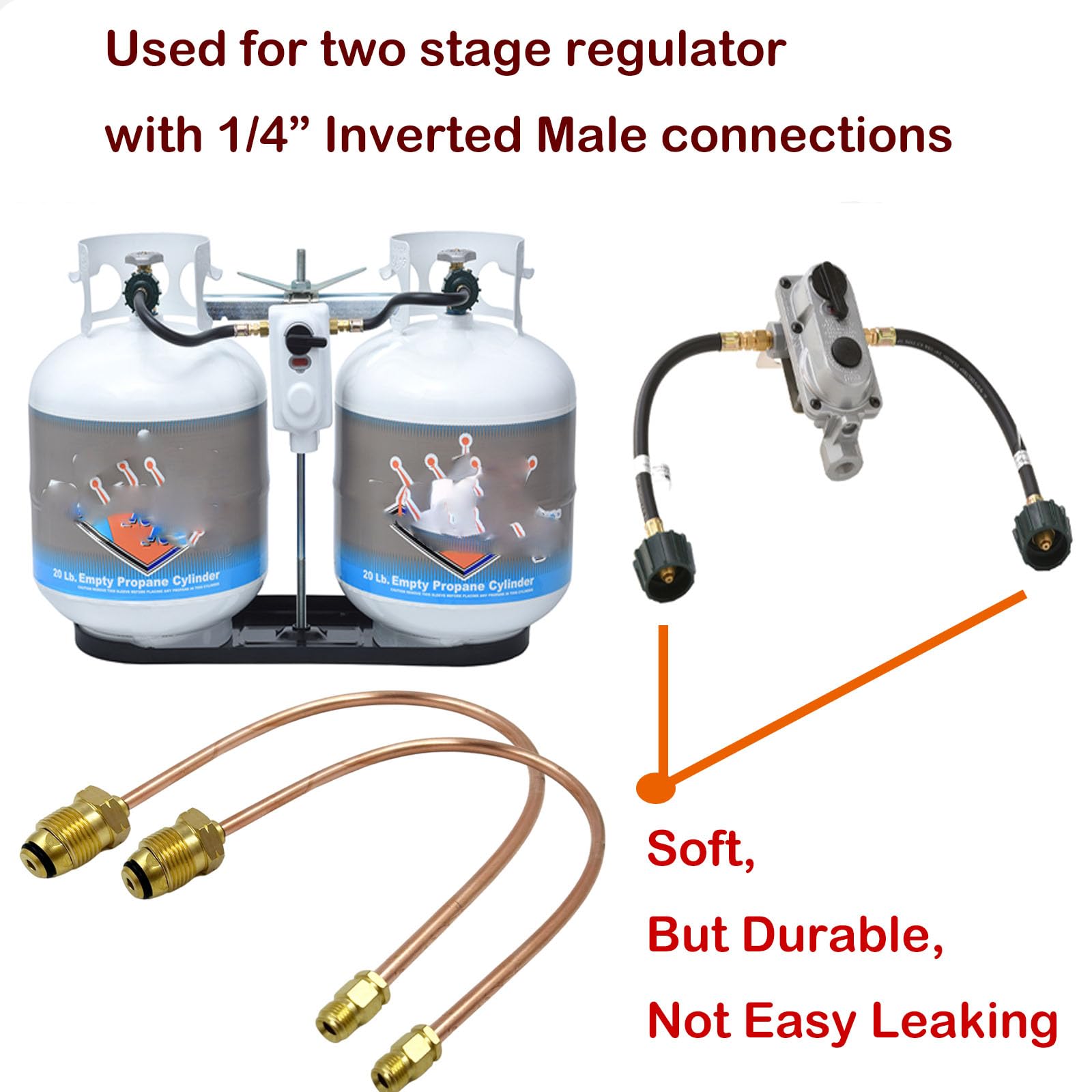 Snapklik.com : MENSI POL Soft Nose 15" Pigtail LP Flexible Propane ...