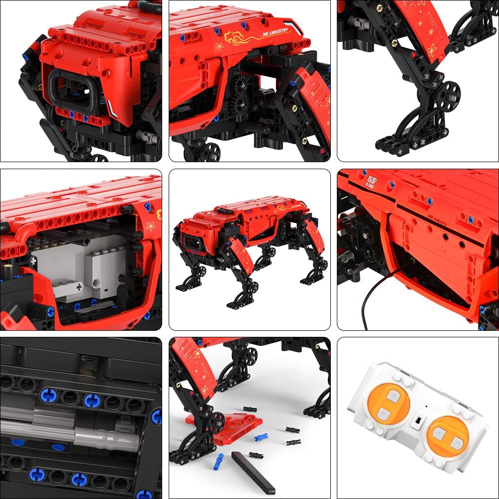 Buy Mould King Robot Dog Building Kit with Power Module, Creative ...