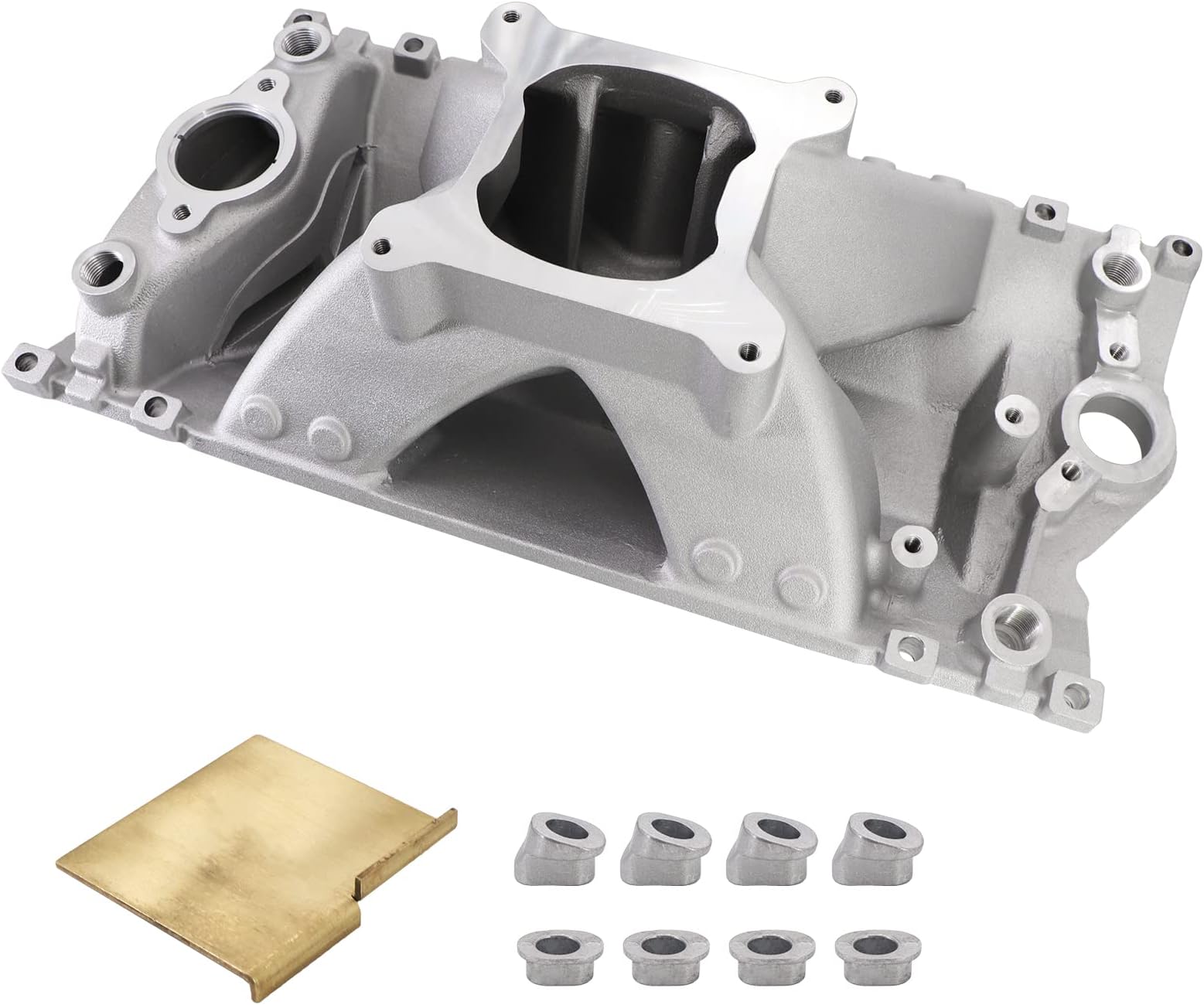Amazon.com: Dokili High Rise Single Plane Aluminum Intake Manifold for ...