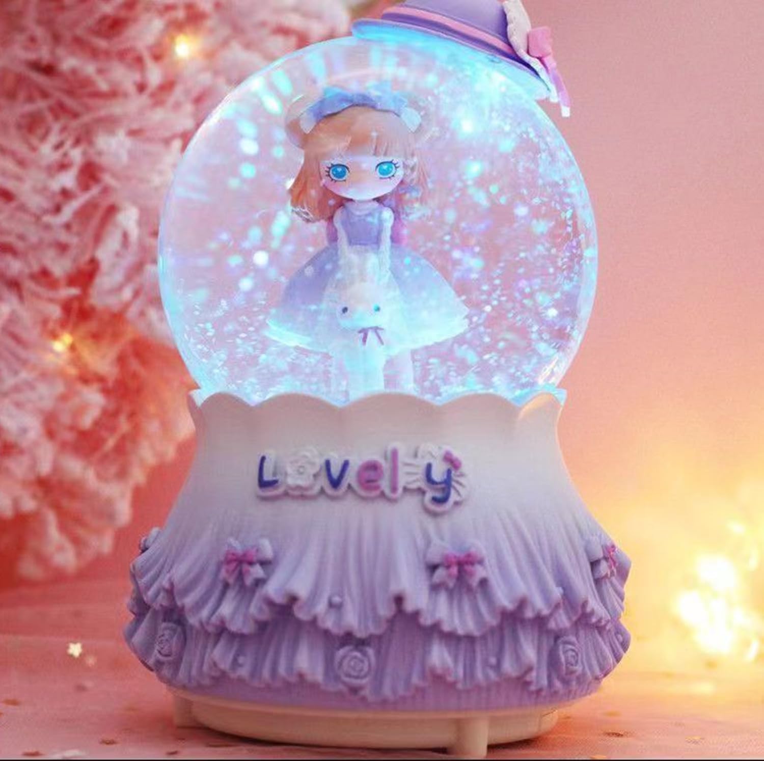 Amazon.com: Snow Globes,Music Snowglobes with Automatic Snow Fall ...