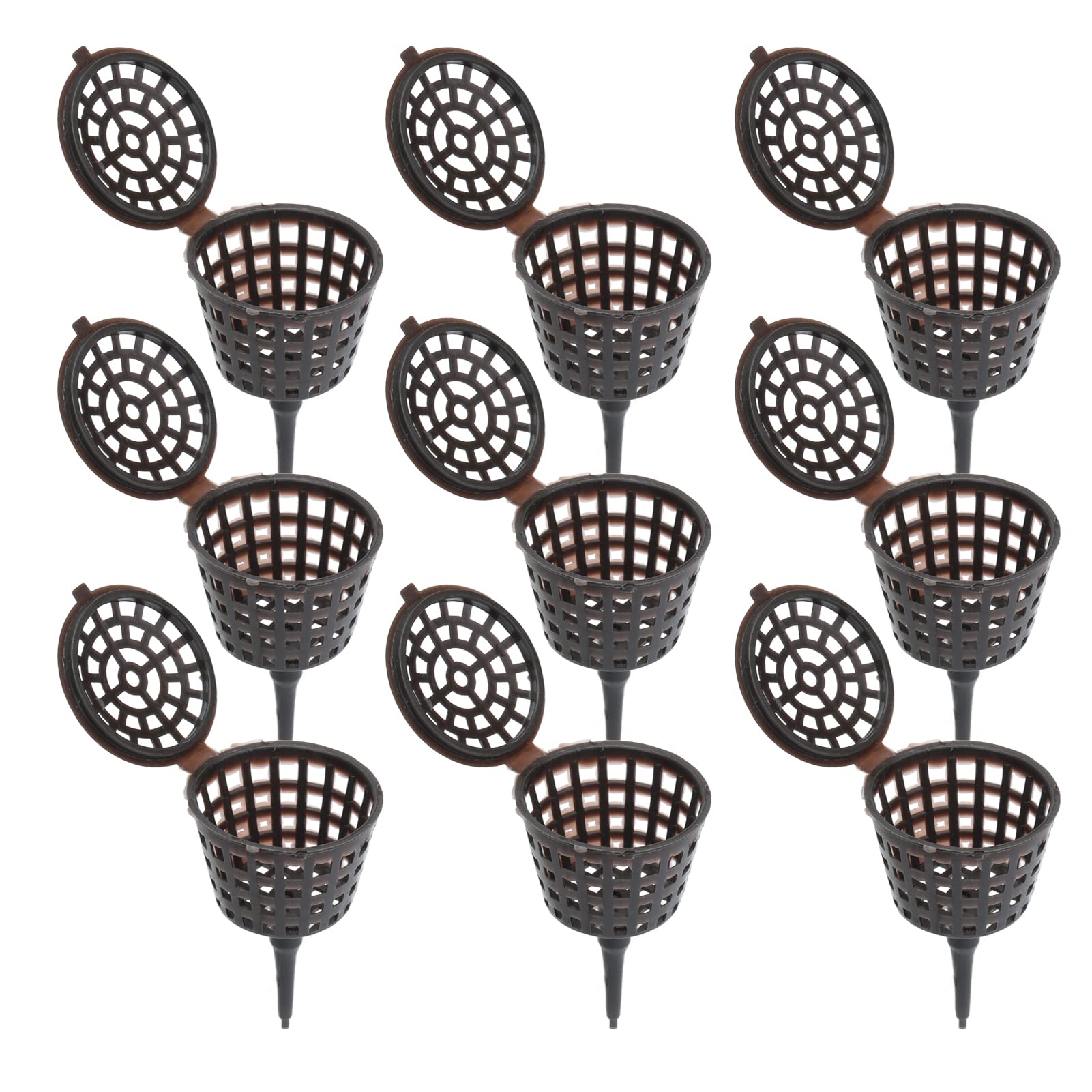 Amazon.com : 50Pcs Bonsai Fertilizer Baskets, 1.6 x 1.1in Plastic ...