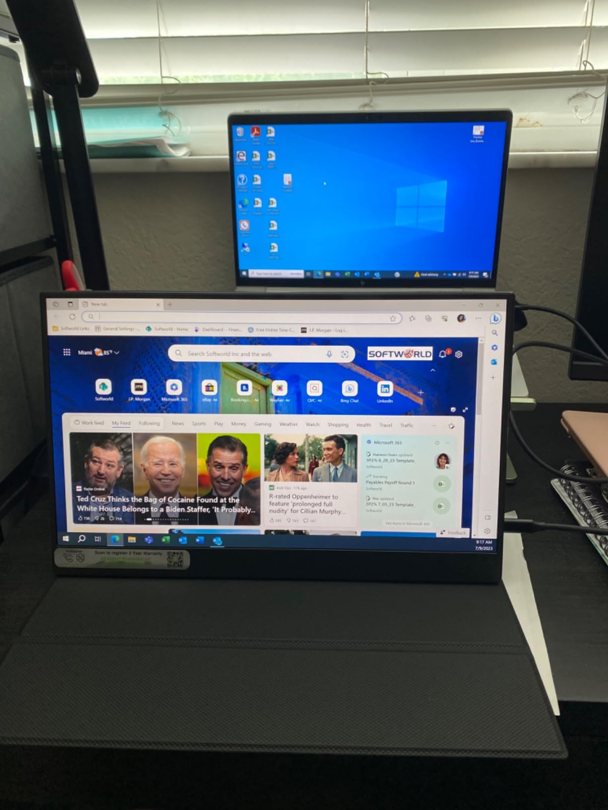 $18/mo - Finance Portable Monitor-15.6 Inch Travel Screen FHD FreeSync ...