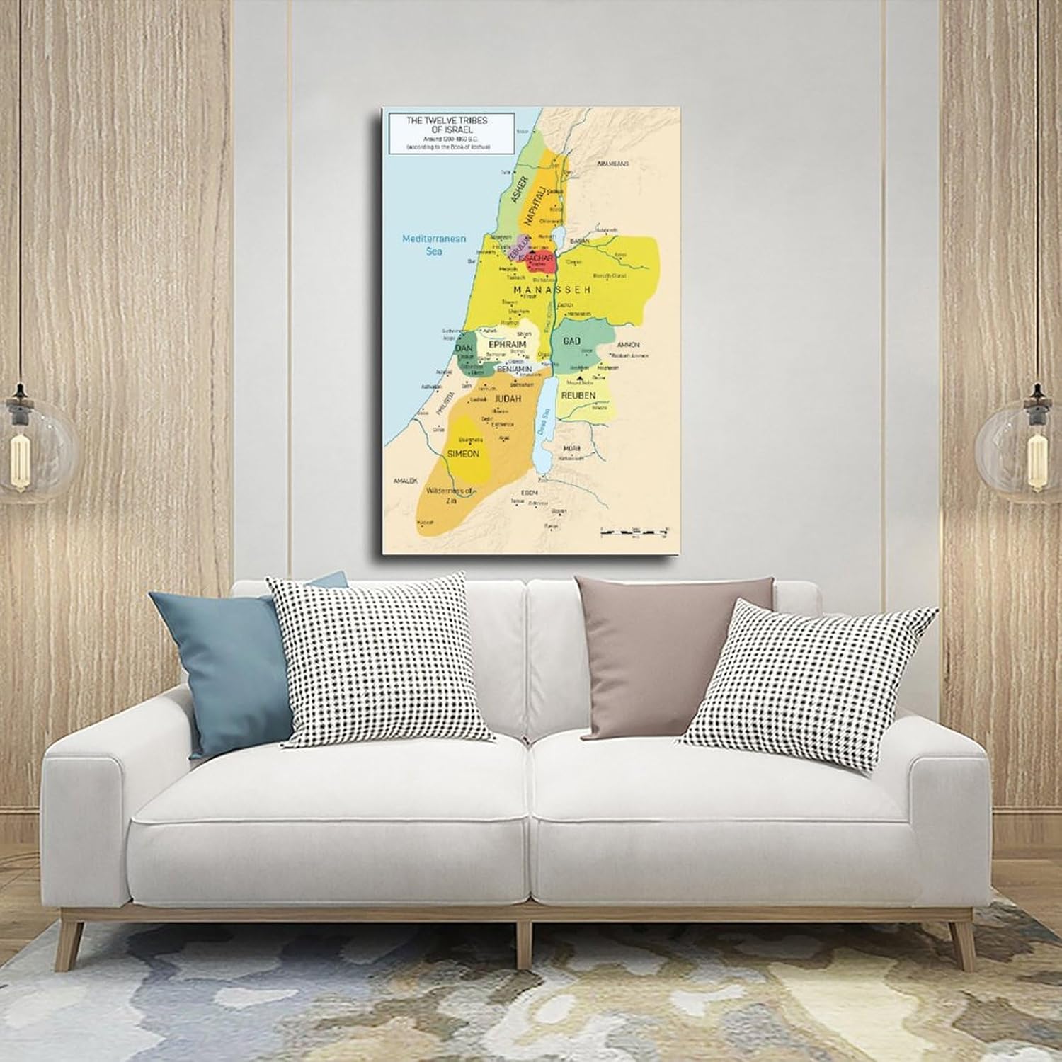12 Tribes of Israel Bible Story Wall Art Painting Barbados | Ubuy