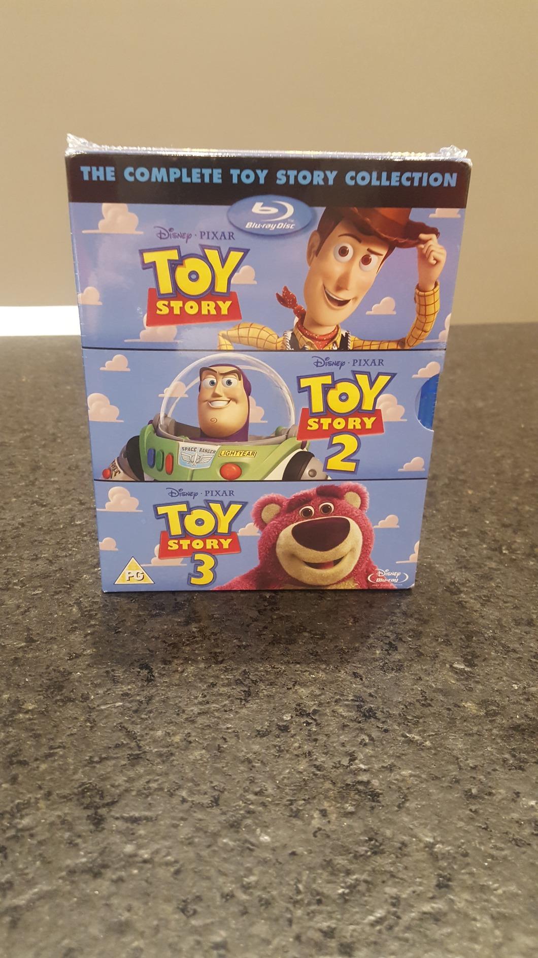Toy Story 1 + 2 + 3 + 4 Collection [4 DVD Set] No Box: Amazon.co.uk ...