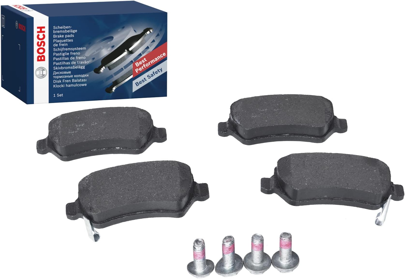 Bosch BP363 Bremsbeläge - Hinterachse - ECE-R90 Zertifizierung - vier ...