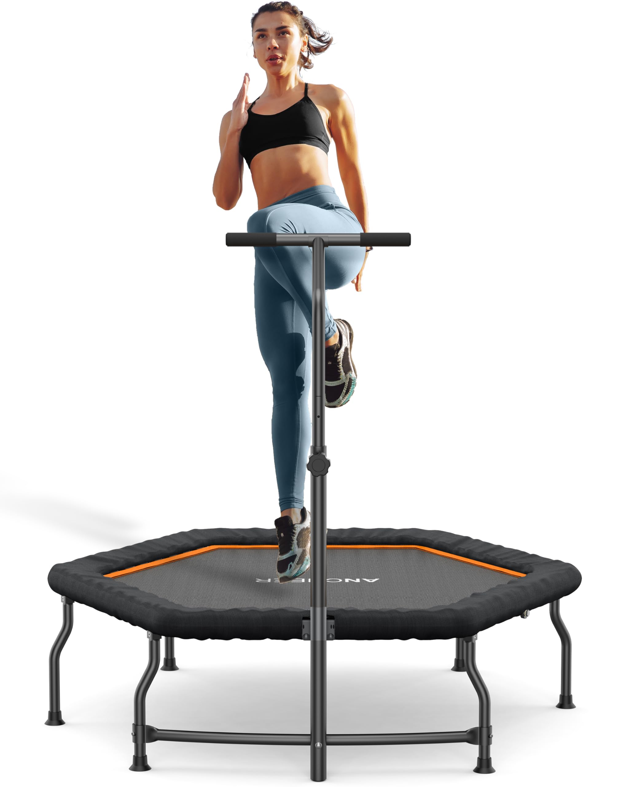 Snapklik.com : Mini Trampoline For Adults, ANCHEER 50 Exercise ...