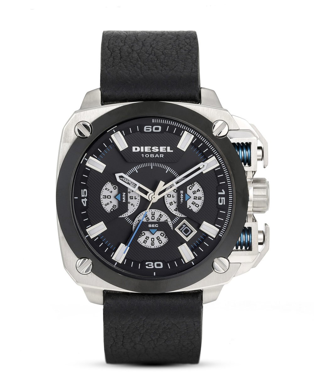 Diesel End-of-Season BAMF Analog Black Dial (Big Dial) Men's Watch ...