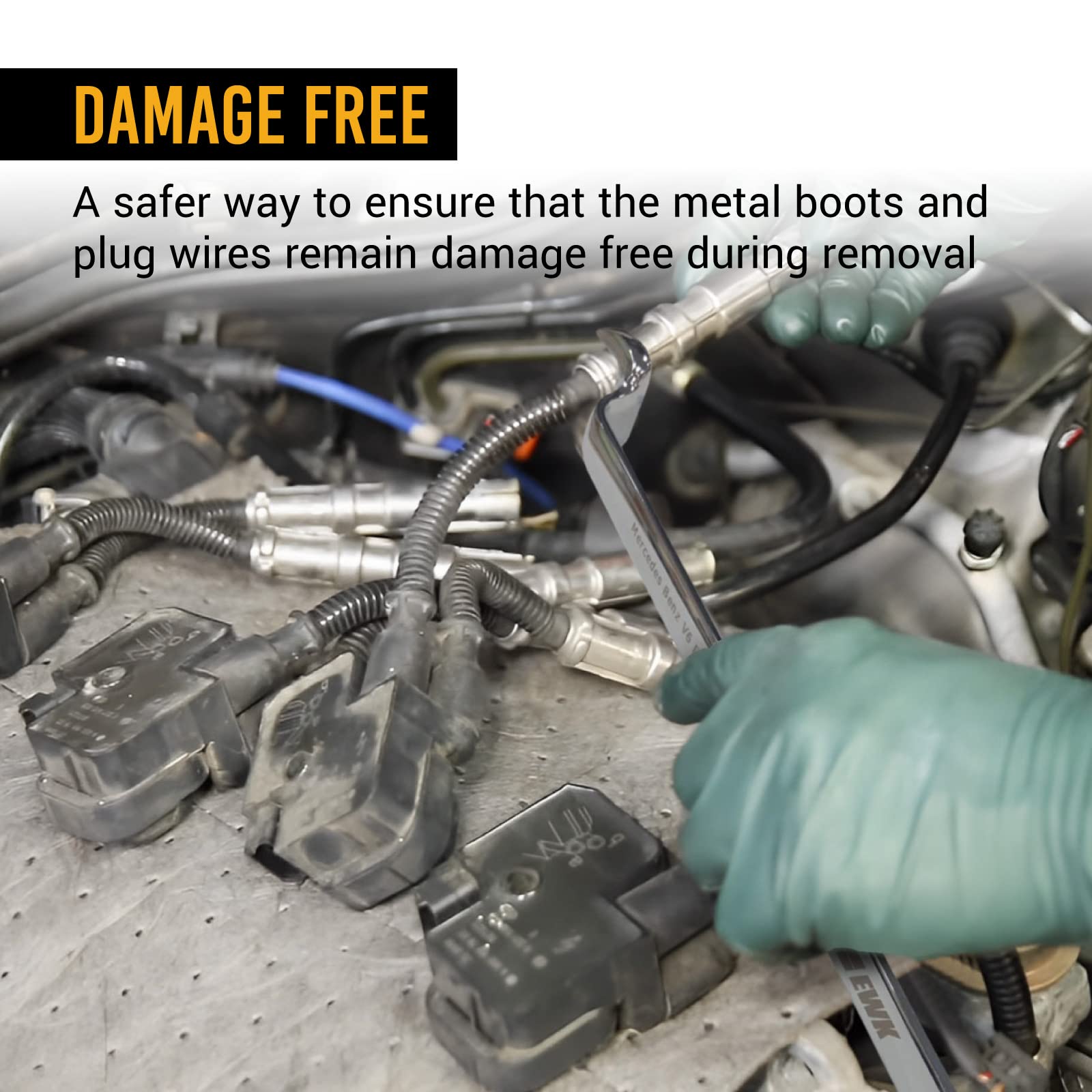 Snapklik.com : 17mm Mercedes Spark Plug Wrench Boot Puller For V6 V8 ...