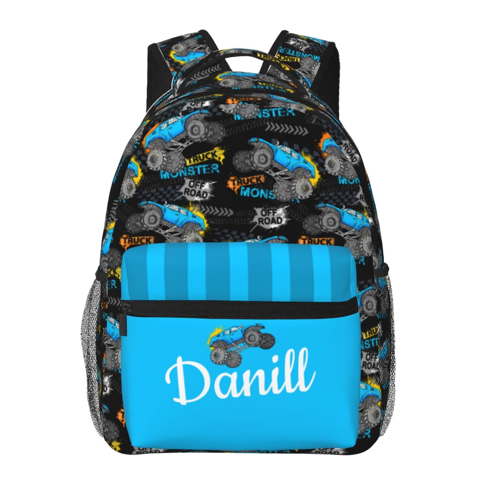 Amazon.com | HOXOVAI Custom Truck Backpack for Boys, Personalized ...