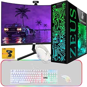 Amazon.com: TechMagnet Gaming Desktop PC, Intel Core i7 6th Gen, Zeus Pro 6, GT 1030, 16GB ARGB ...
