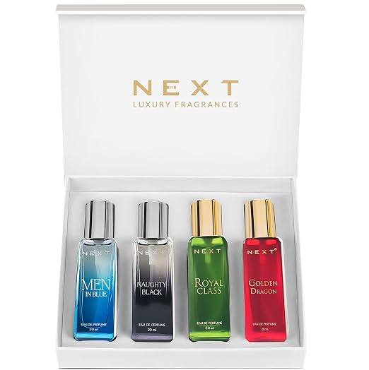 Buy Next Care Luxury Perfume Gift Set for Men & Women (4 x 20ml ...