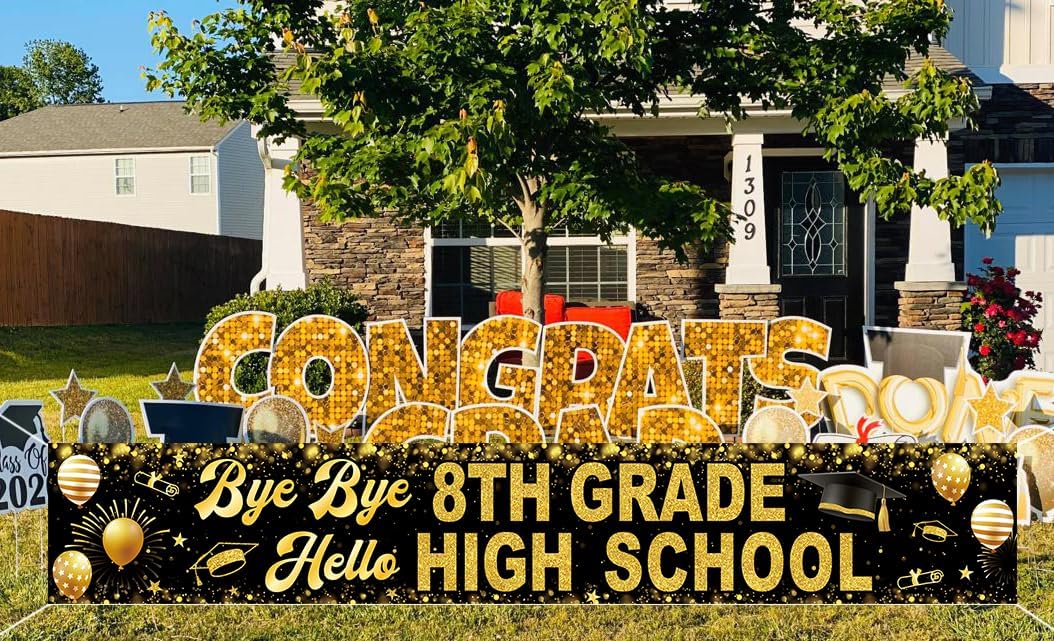 Amazon.com: 8TH Grade Graduation Decorations 2025, 8TH Grade Graduation ...