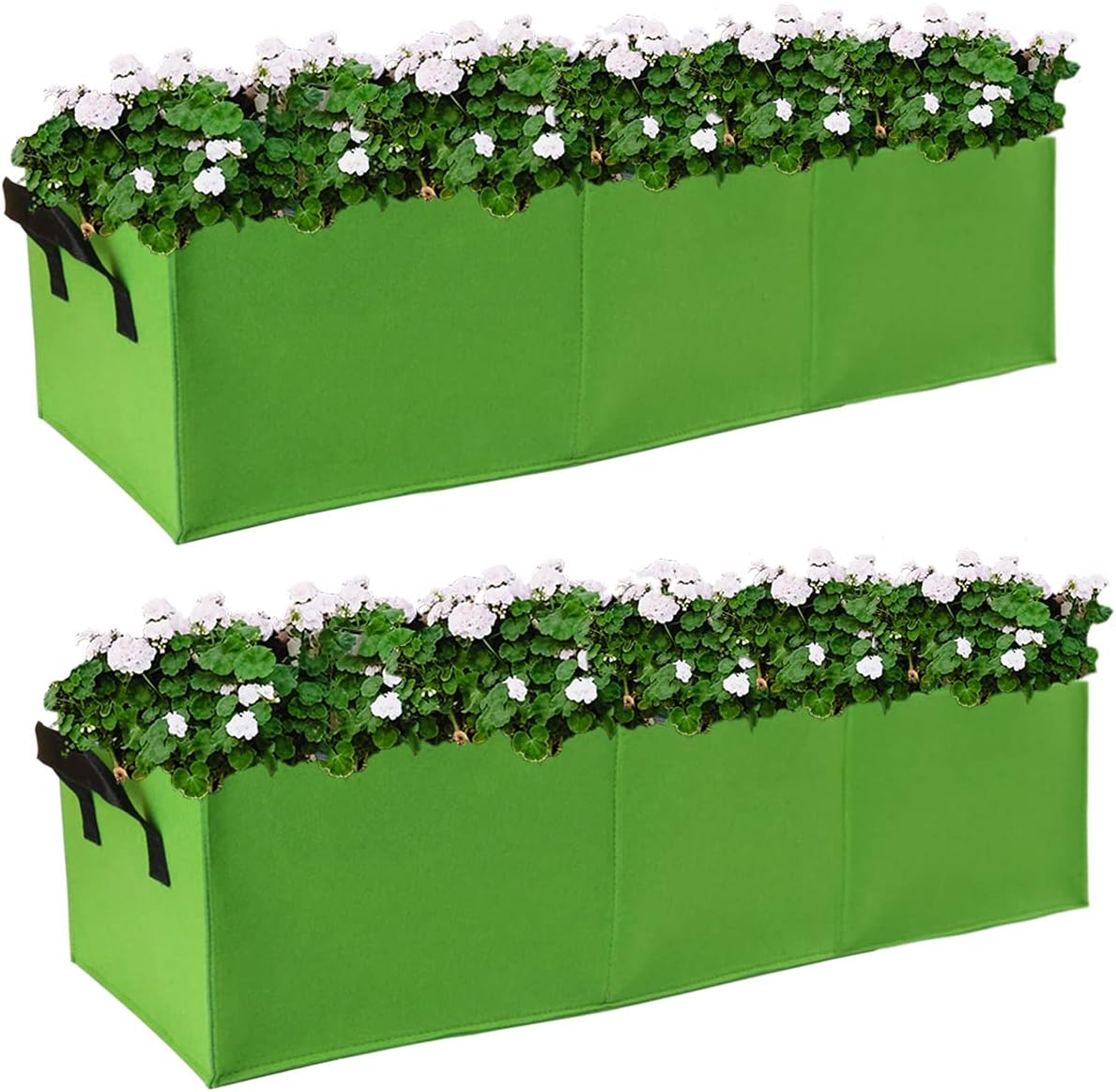 Amazon.com : Fabric Raised Planting Bed, Garden Grow Bags Herb Flower ...