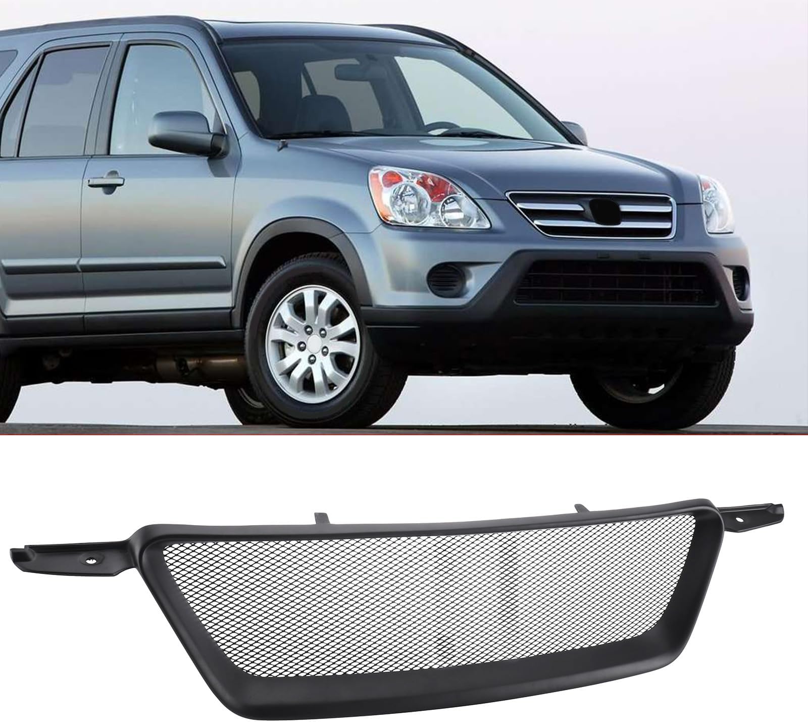 Amazon.com: FSHero Riding Fit for CRV 2005 2006 Front Bumper Upper ...