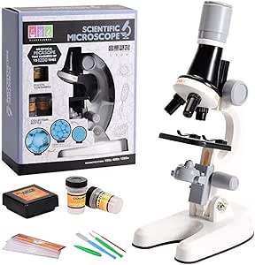 Kids Microscope - Educational Science Lab Microscope Kit - STEM Science ...