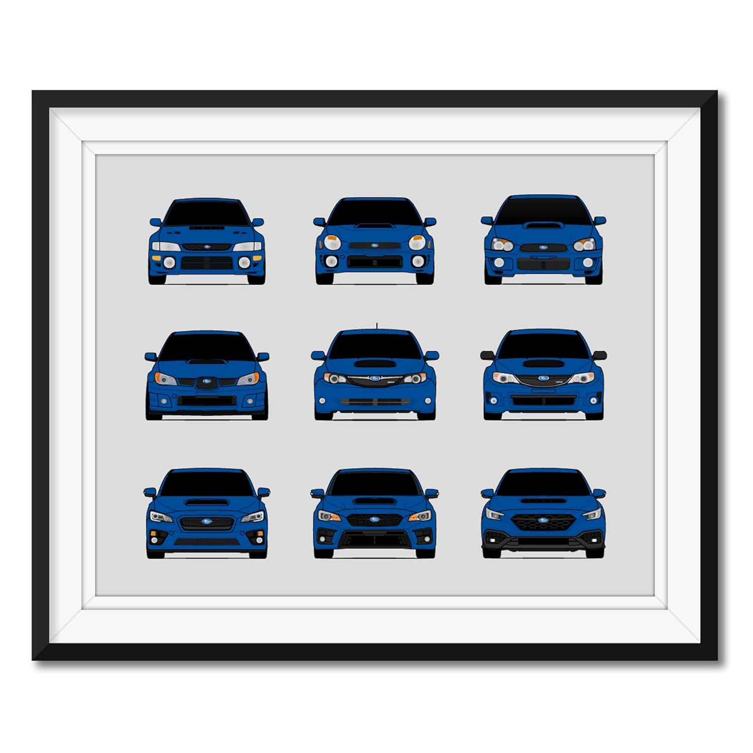 Amazon.com: Custom Car Posters Handmade Poster compatible with World ...