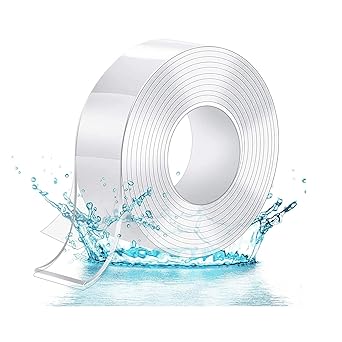 MUZENS Reutilizable Nano Tape, 5M Nano Cinta Adhesiva de Doble Cara ...