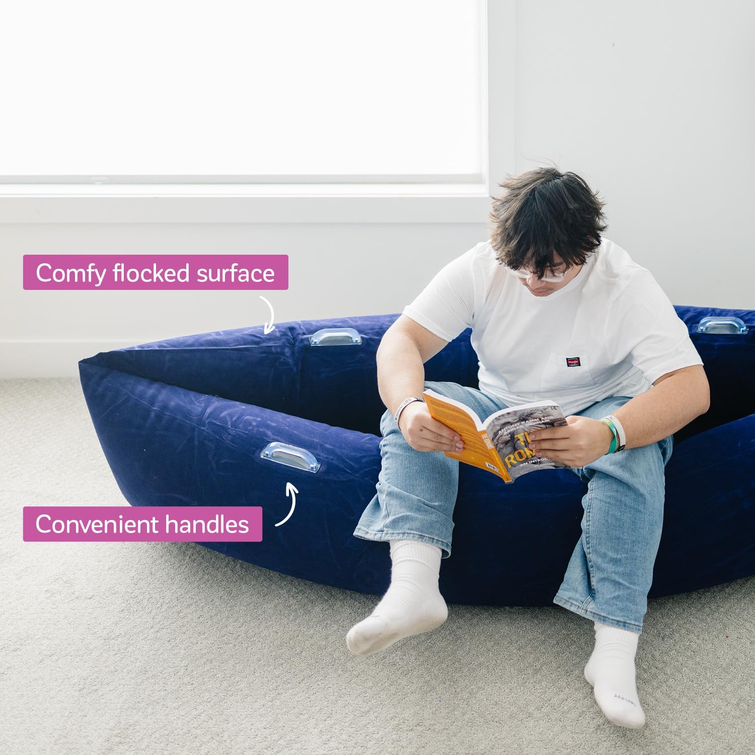 Fun and Function Cozy Canoe - Inflatable Sensory Nepal | Ubuy