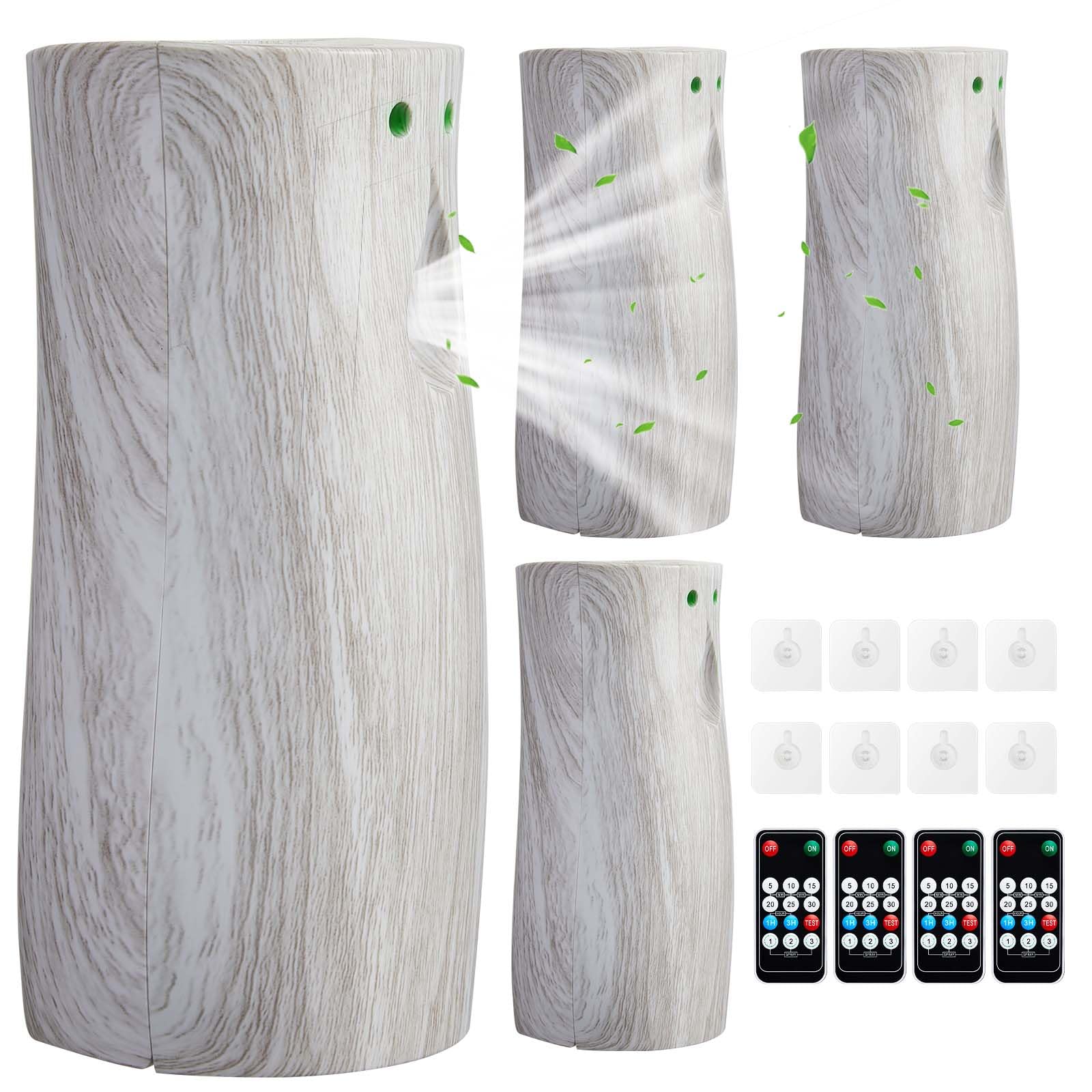 4 Pcs Automatic Air Freshener Spray Dispenser 3 x 7.5 Inch Air ...