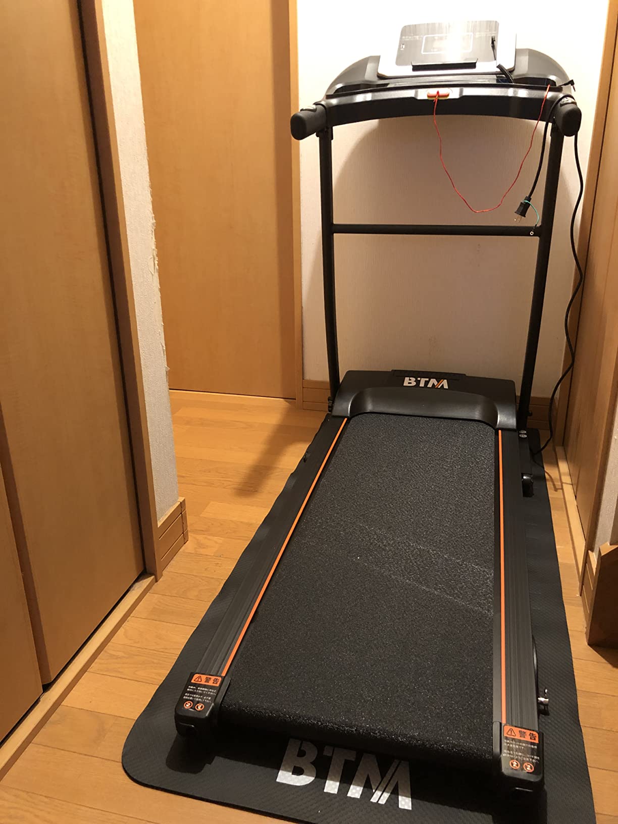 Amazon.co.jp: BTM Electric Running Machine, Max 12 km/h, Includes ...