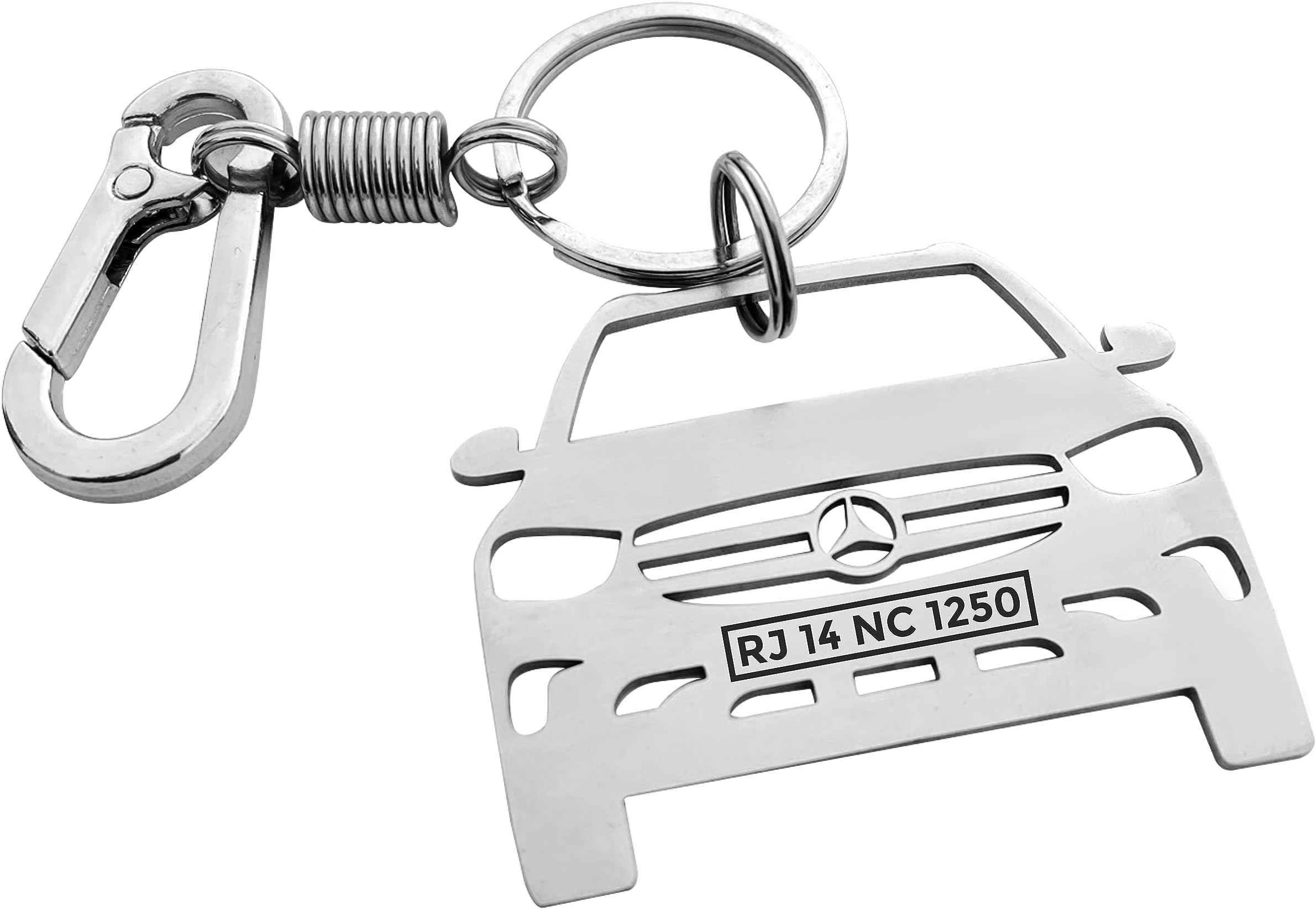 Customized Number Plate Keychain for Bikes and Cars Personalized ...