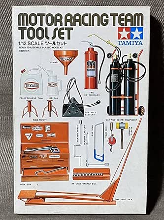 Amazon.co.jp: Tamiya Motor Racing Team Tool Set, 1/12 Scale Tool Set ...
