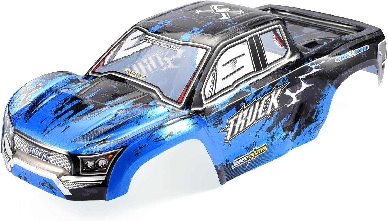 Amazon.com: Hosim RC Car Shell Truck Body Accessory Spare Parts 55-SJ02 ...