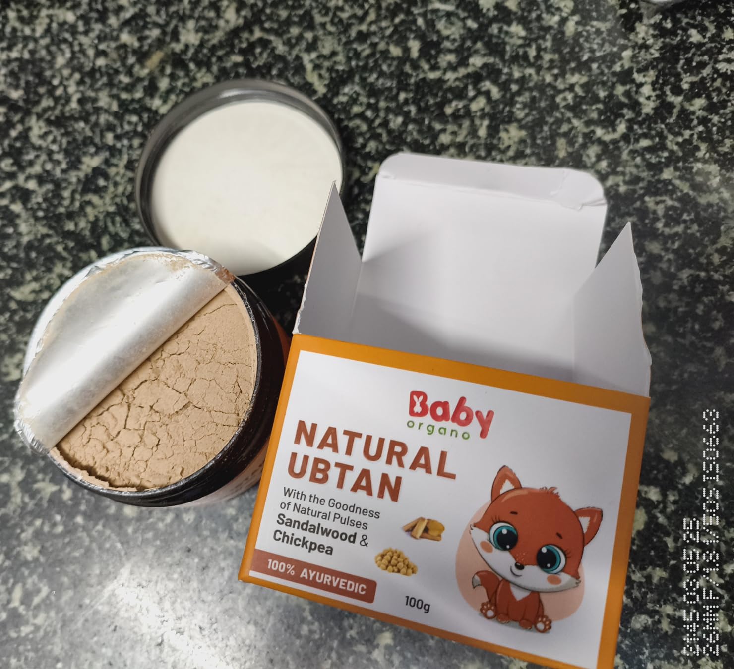 Shop Natural Ubtan For Babies Online | BabyOrgano