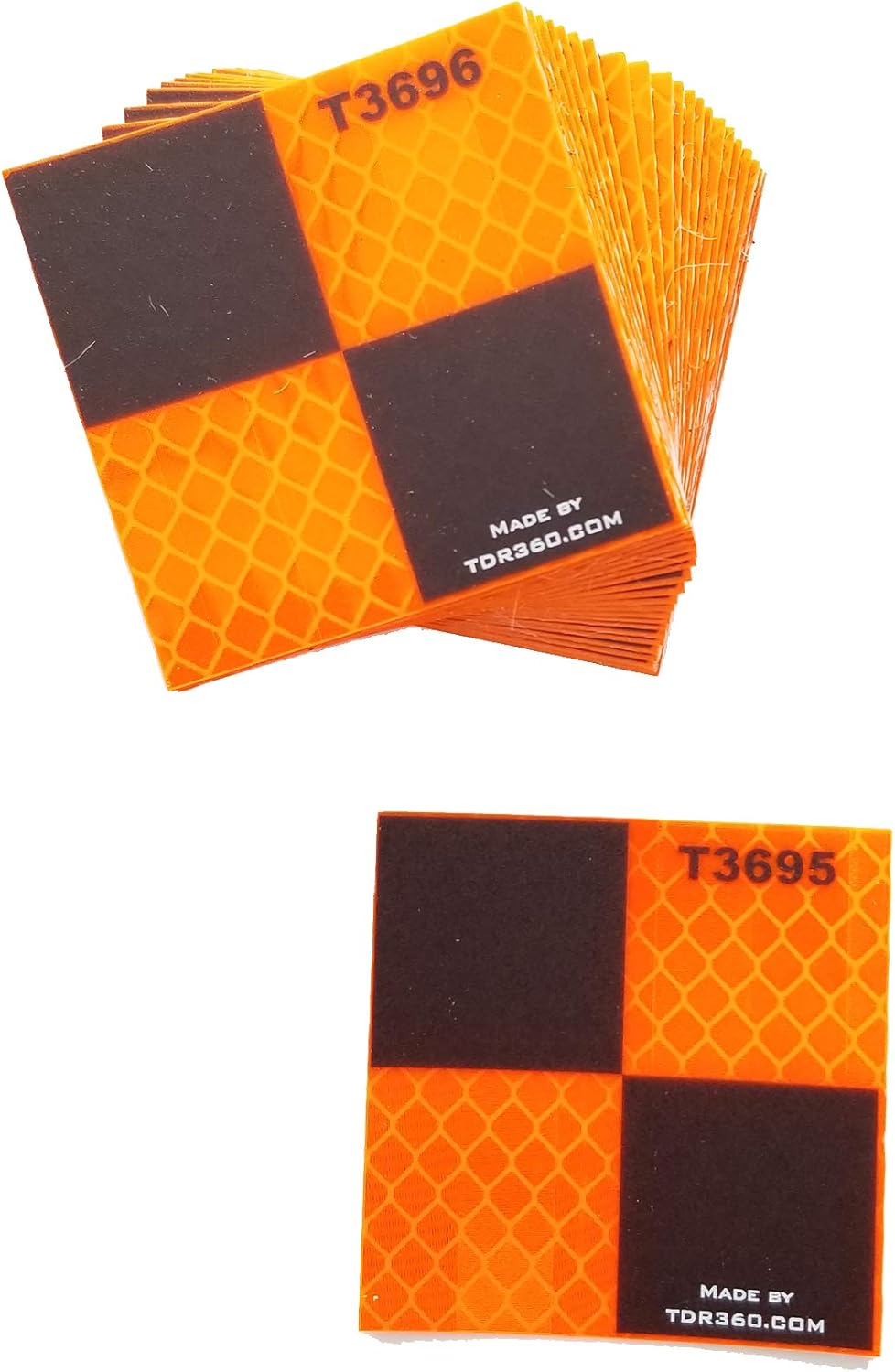 tdr360 Retro Reflective Target 50mm x 50mm (2″x2″) – Orange - Amazon.com
