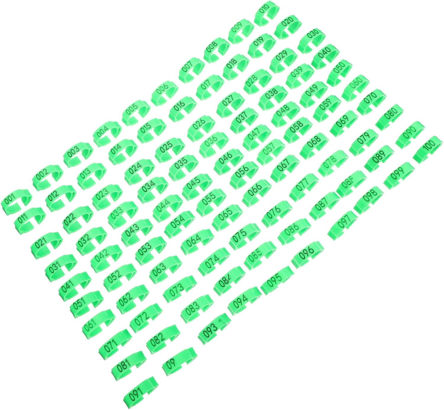 Birds Foot Rings,Leg Rings for Poultry Bird , chicken leg ring,100pcs ...