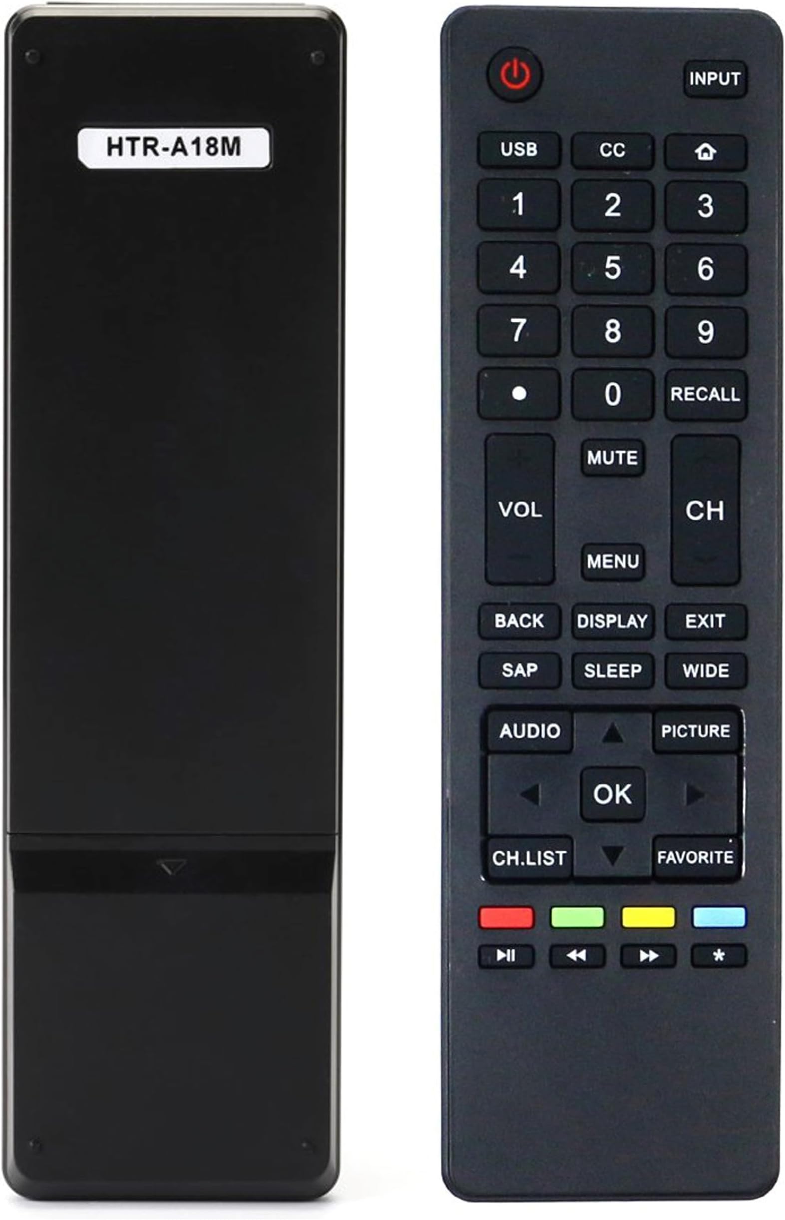 Amazon.com: Remote Control HTR-A18M fit for Haier LCD LED TV LE58F3281 ...