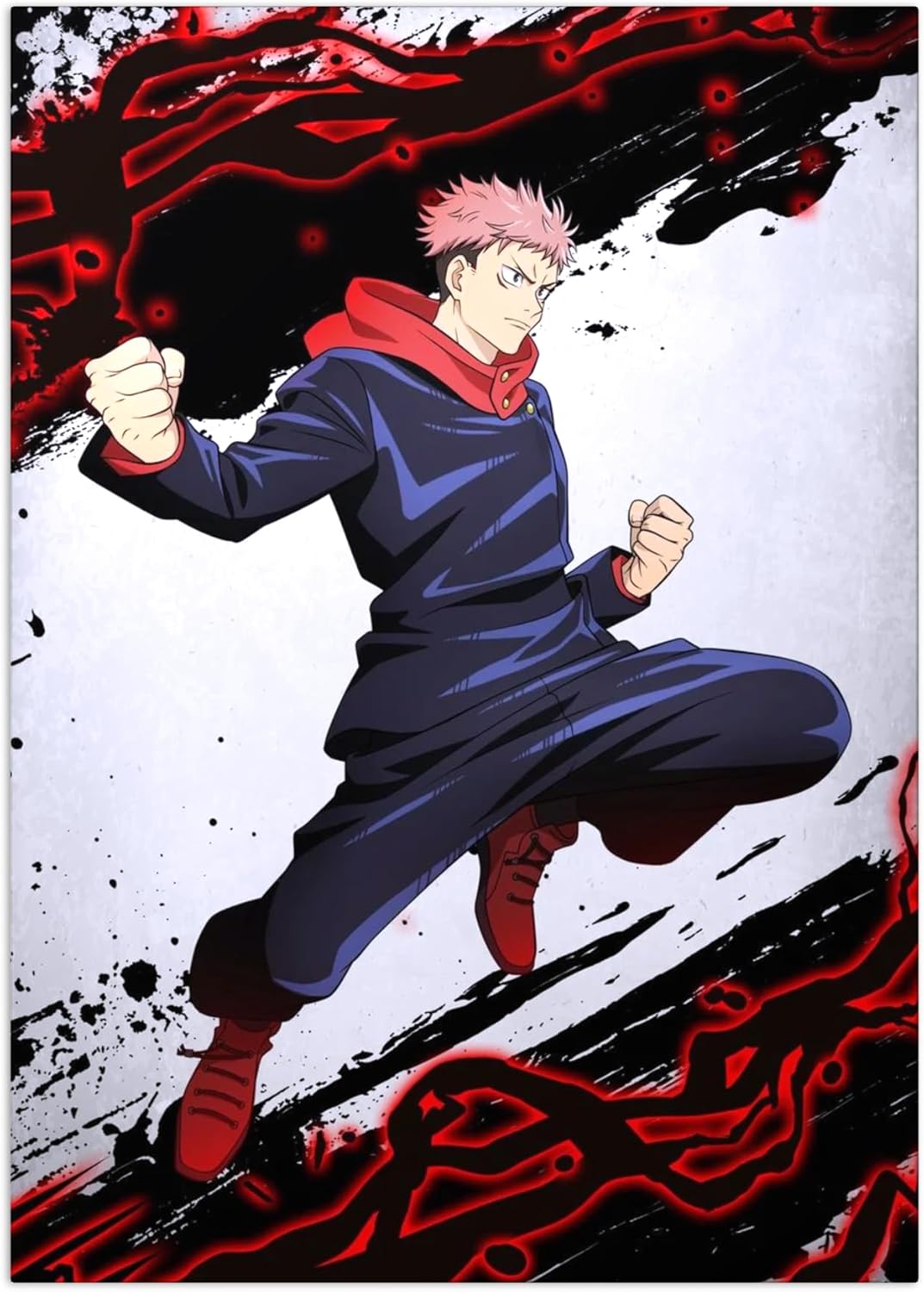 Amazon.com: Displate Metal Poster Jujutsu Kaisen - JJK Characters ...