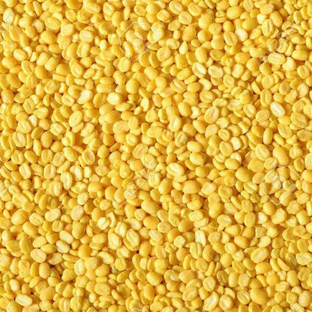 Organic Yellow Mung (Moong) Dal Split Skinless (without Skin) 1kg ...