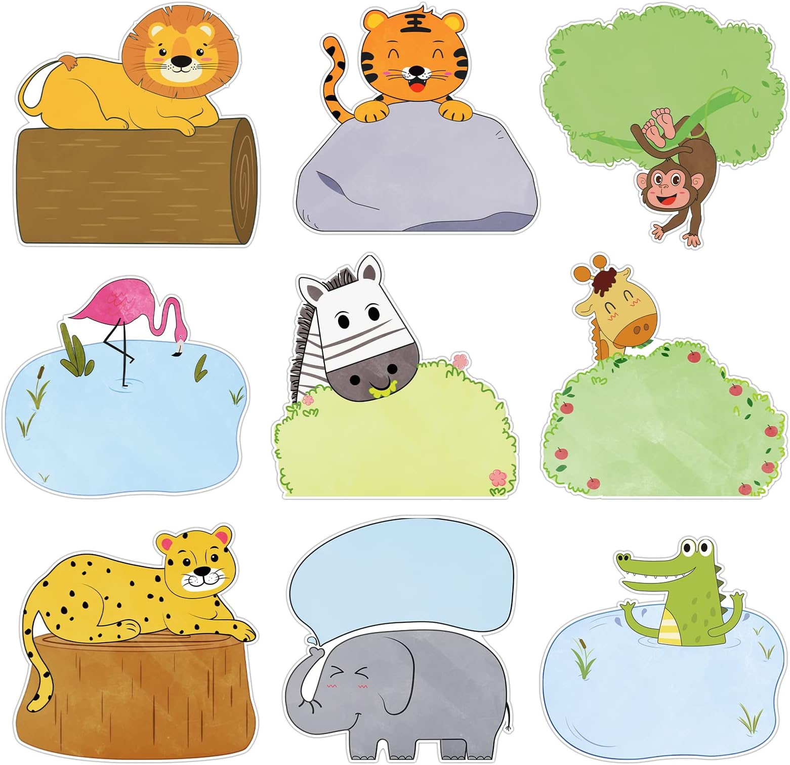 Amazon.com: Lucleag 50 PCS Thanksgiving Cutouts for Bulletin Board ...