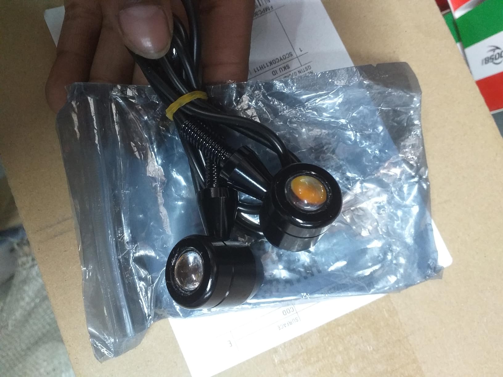 Vagary Mini Metal Bullet Turn Signals Motorcycle LED Blinkers Lights ...