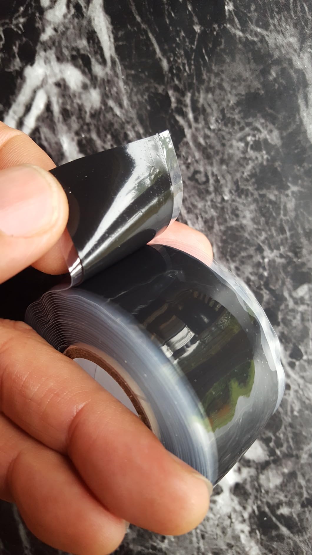 BearTOOLS Self-fusing Silicone Tape - Black, 25.5mm x 3 meters - 20mils ...