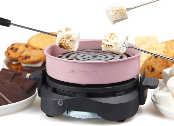 Amazon.com: JoyMech Electric S'mores Maker Tabletop Indoor, Marshmallow ...
