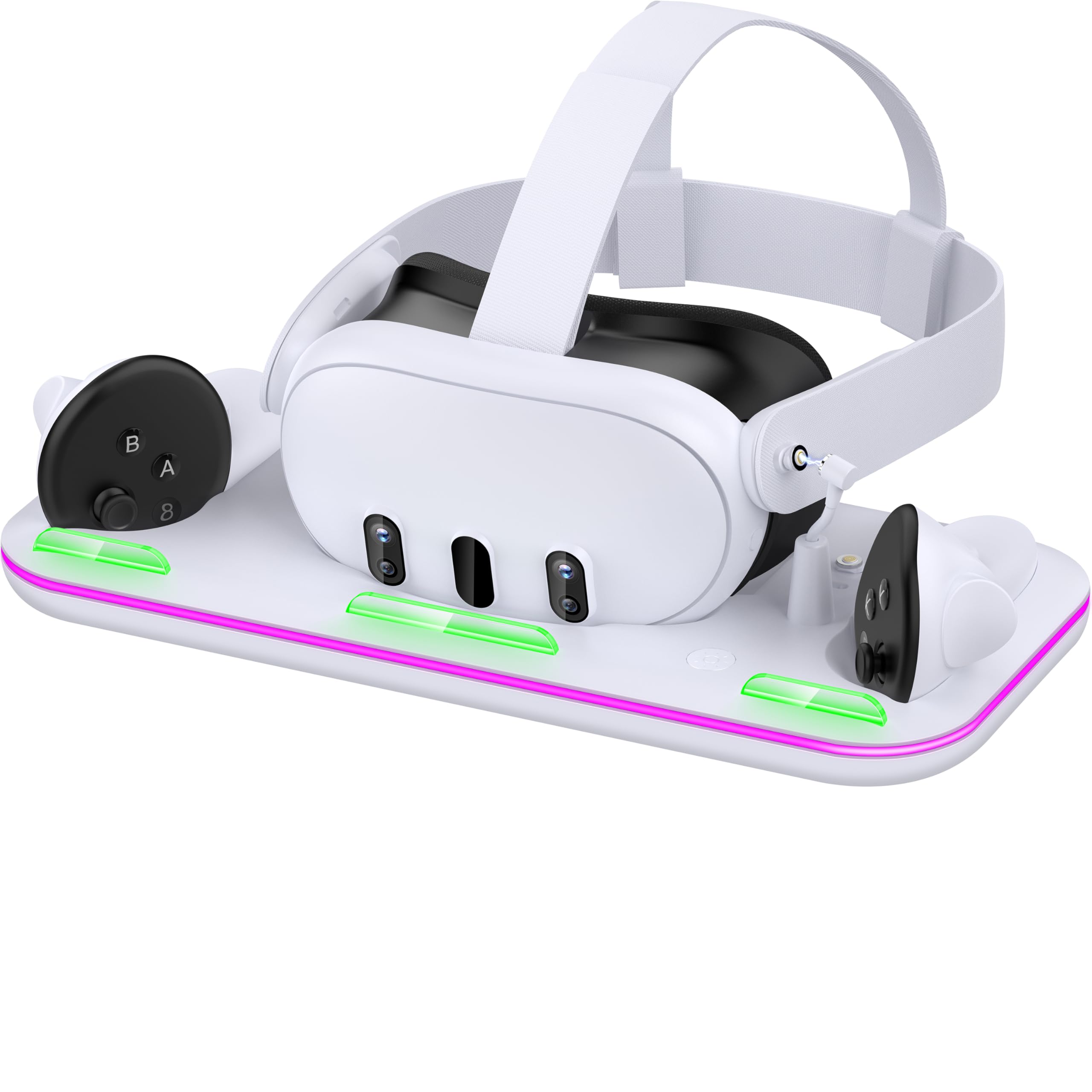 Snapklik.com : Fast Charging Dock For Meta Quest 3 Accessories VR ...