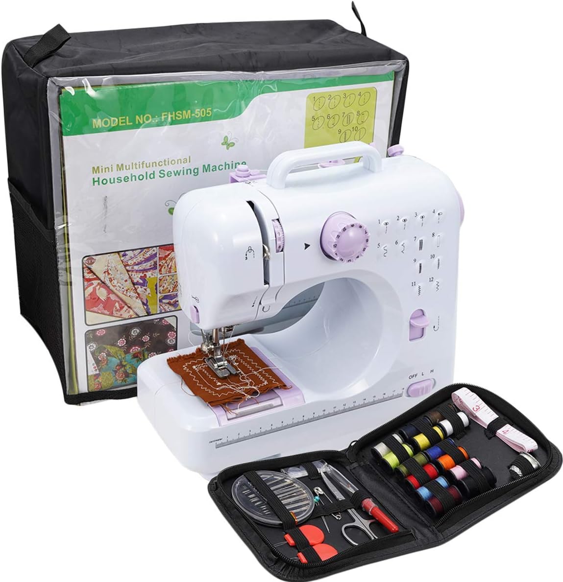 Amazon.com: Sewing Machine For Beginner Small Heavy Duty Sewing Machine ...