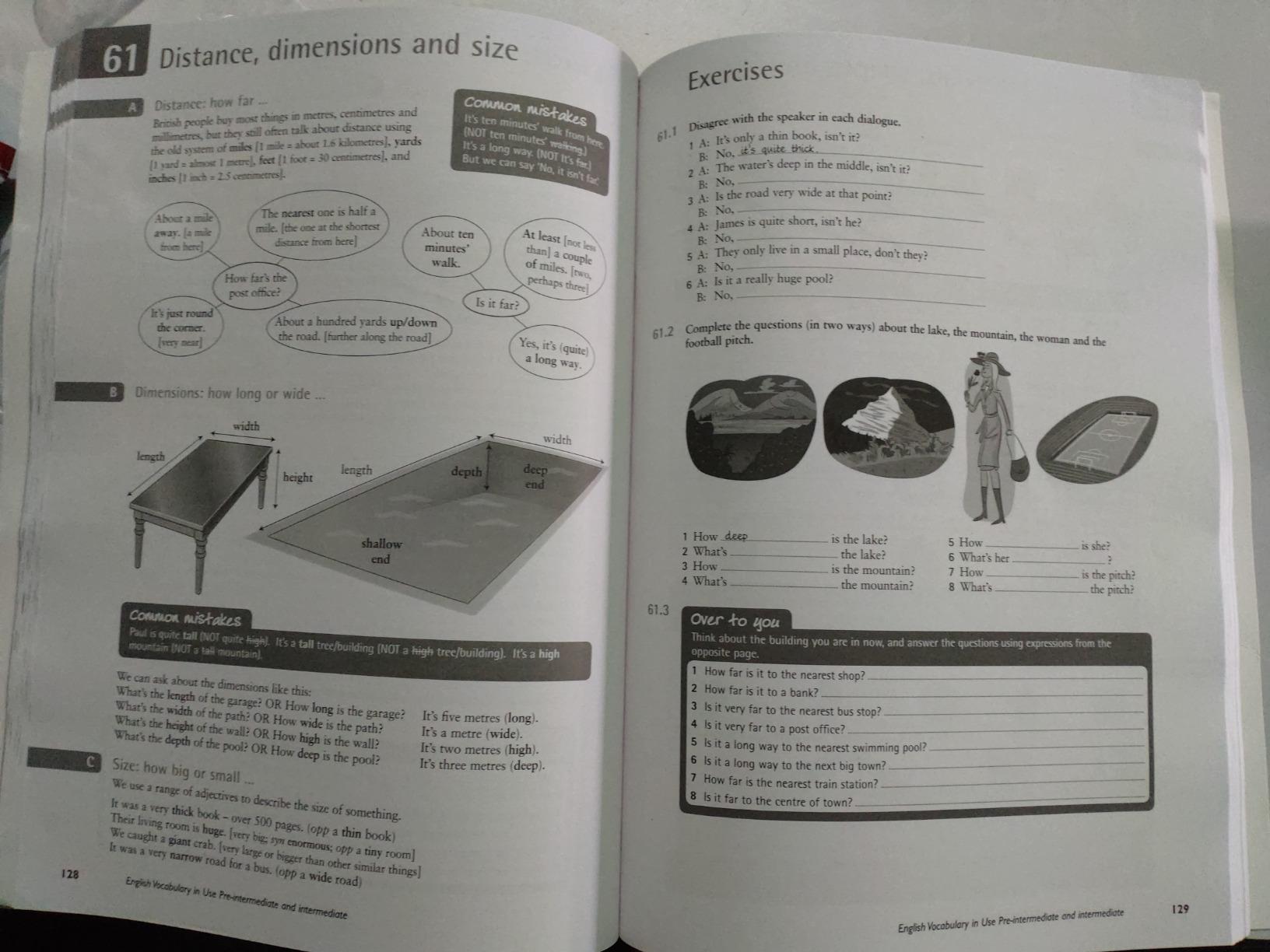 Buy English Vocabulary In Use: Pre - Intermediate And Intermediate With ...