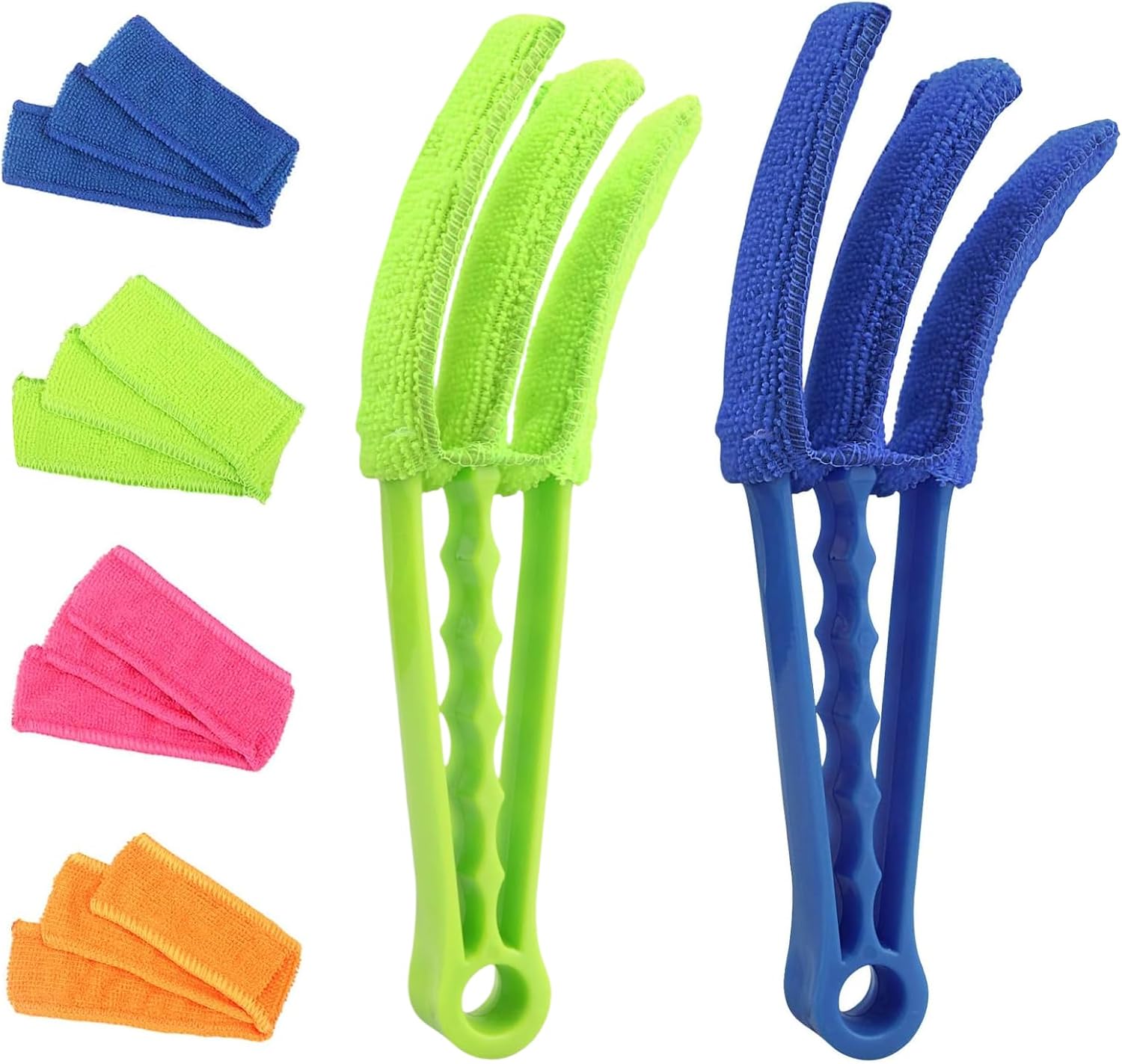 Amazon.com: CNDNO 2 Pack Blind Cleaner Duster Tool, 3 Arms Window ...