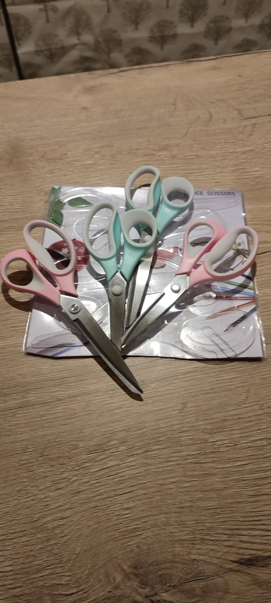 CCR Scissors Set, Scissors Stationery of 4 with Ultra-Sharp Blades ...