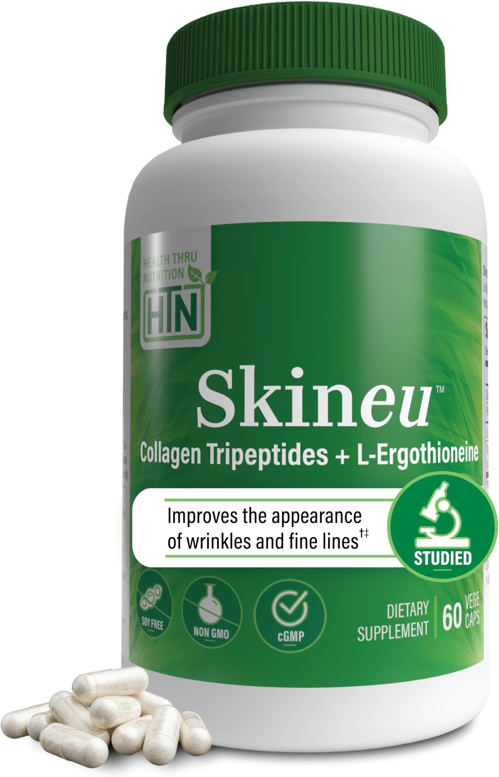 Amazon.com: Skineu Collagen Tripeptide + L-Ergothioneine | Advanced ...