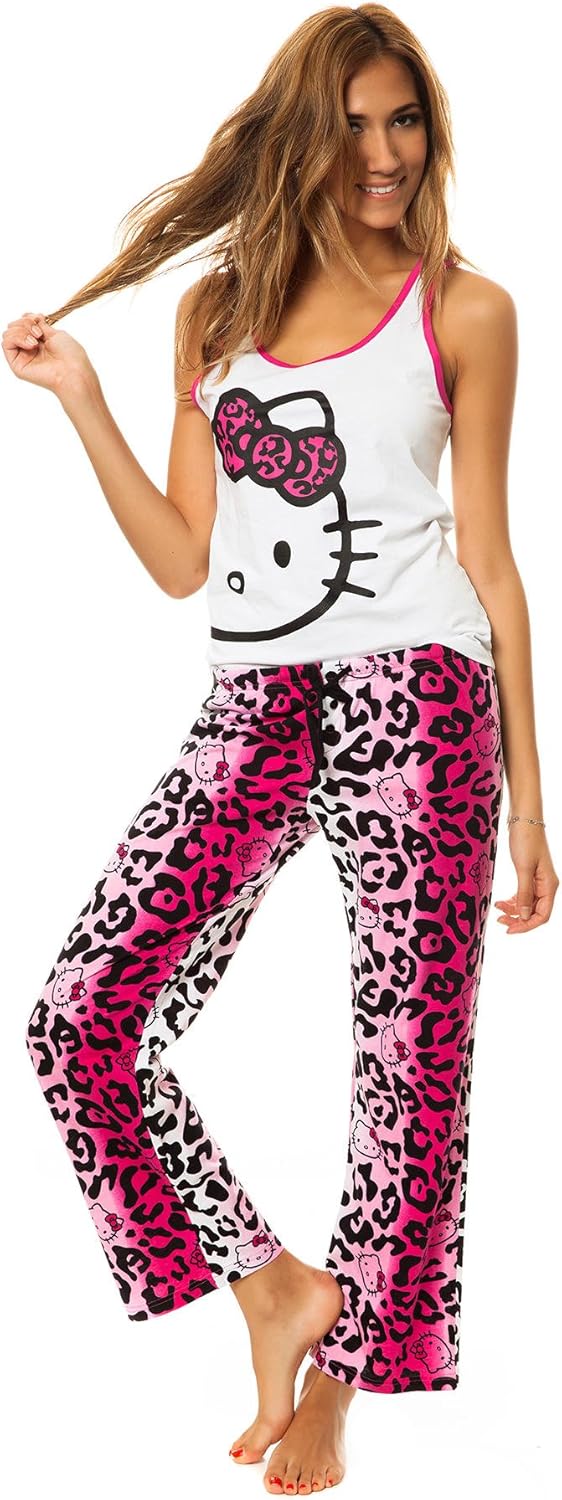 Hello Kitty Junior's Celestial Cutie Animal Print 3-Piece Pajama Gift ...
